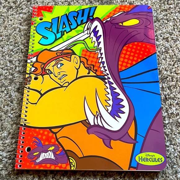 Office | Vintage 9s Disney Hercules Notebook | Poshmark